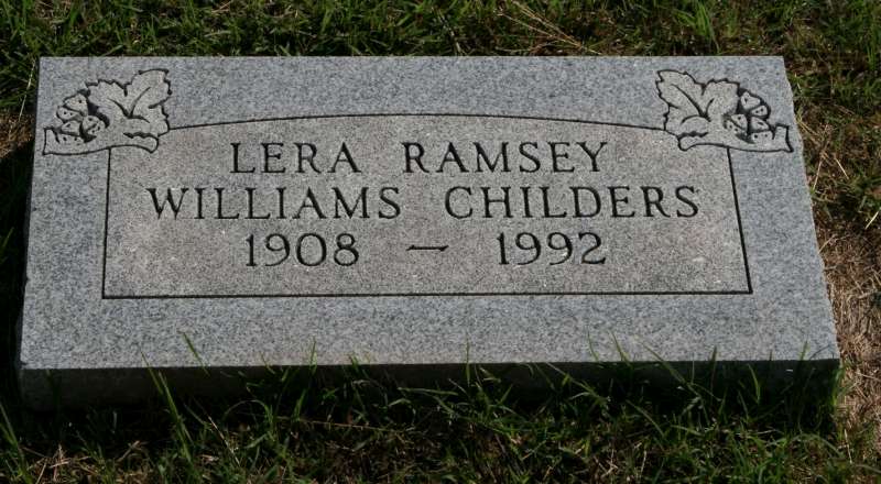 Lera Ramsey Williams Childers - Oklahoma Cold Cases